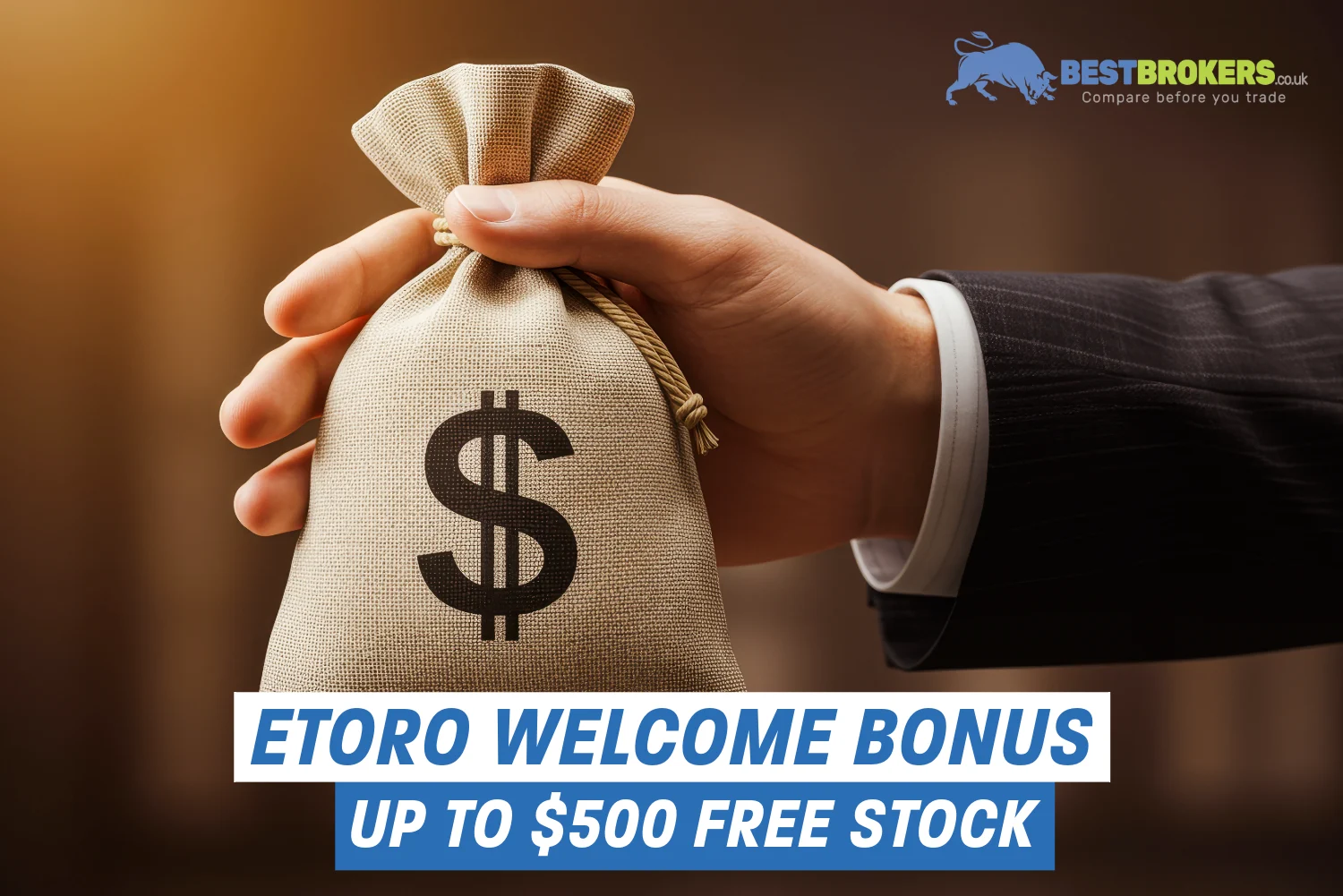 eToro welcome bonus: up to $500 in free stock on sign-up | bestbrokers ...
